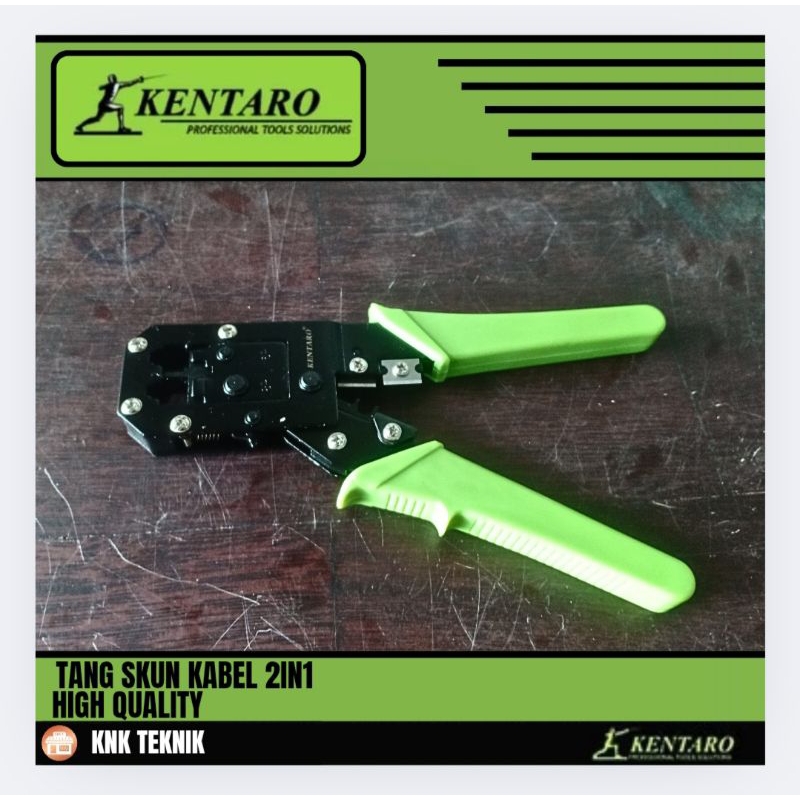 Jual Tang Skun Kabel Tang Clam Modular Crimping tool 2in1 Kentaro ...