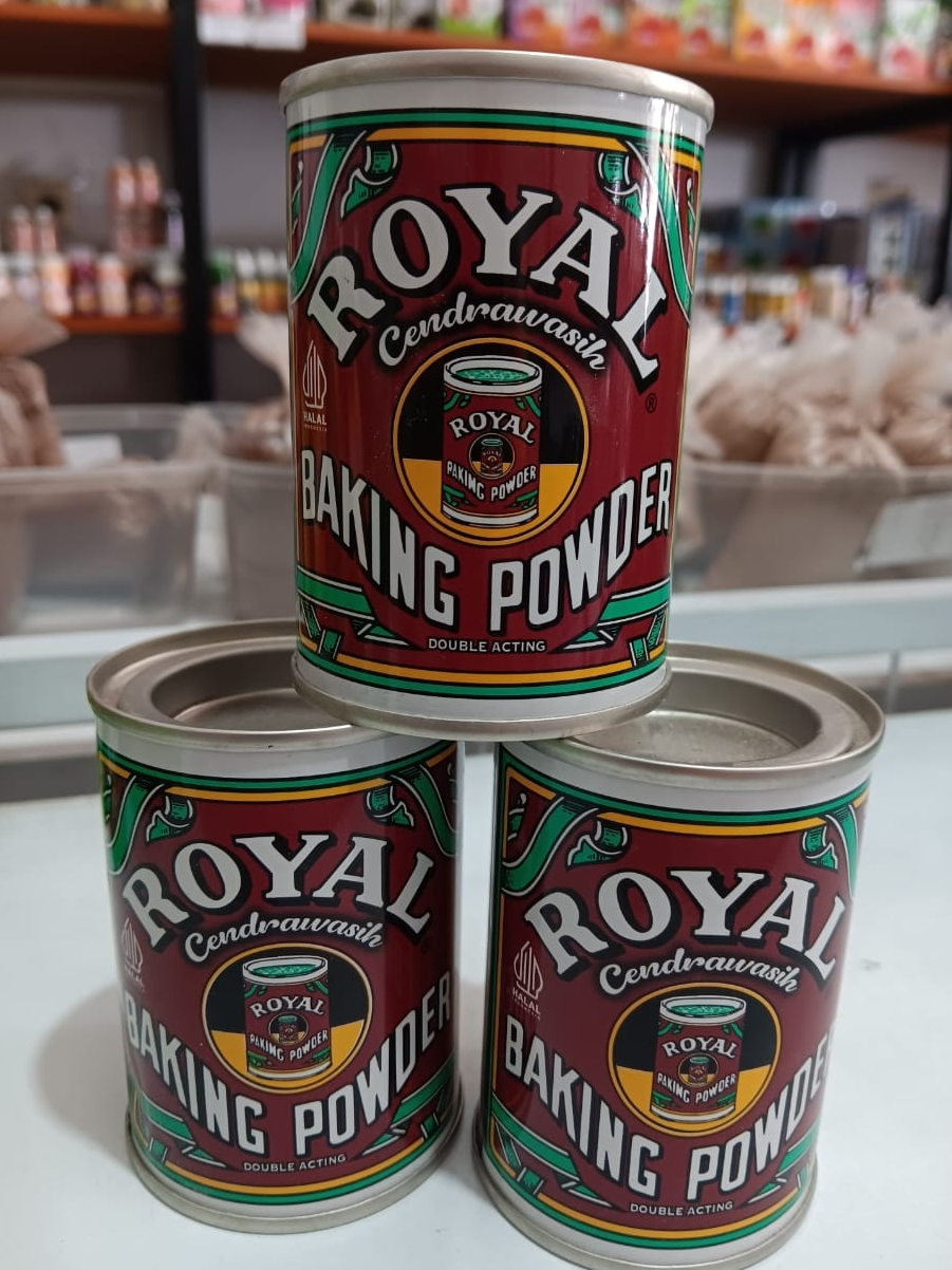 Jual Royal Baking Powder Cendrawasih (110gr) / Baking Powder Double ...