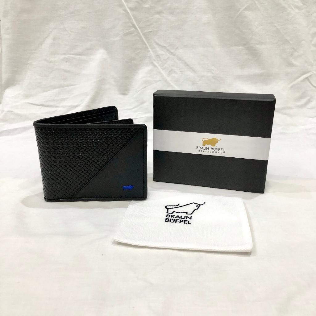 Jual Dompet Pria Lipat / Men's Wallet Br*un Buffl* Design Anyaman ...