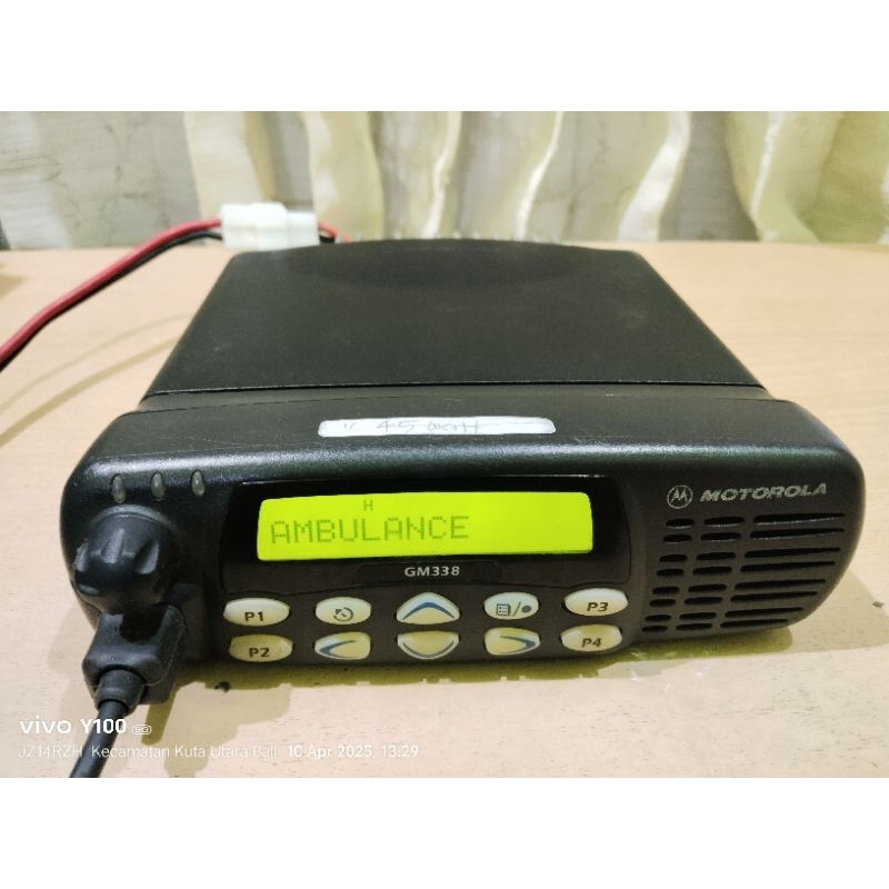 Jual motorola gm 338 vhf 45 watt | Shopee Indonesia