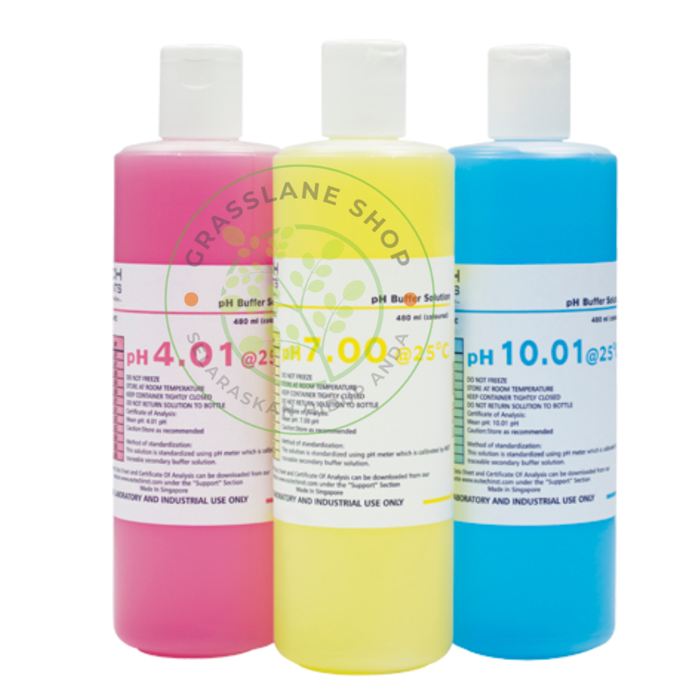 Jual Buffer Solution PH 10 Cairan Kalibrasi Eutech 1000 ml 1 Liter ...