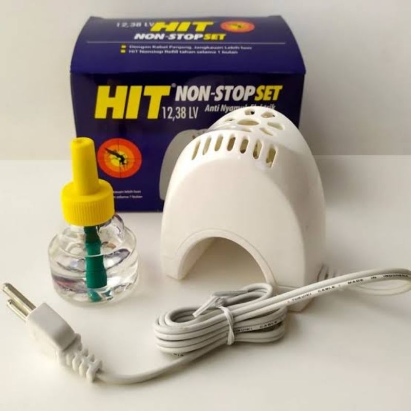 Jual Hit Non Stop Set Alat + Isi - Anti Nyamuk Electric | Shopee Indonesia