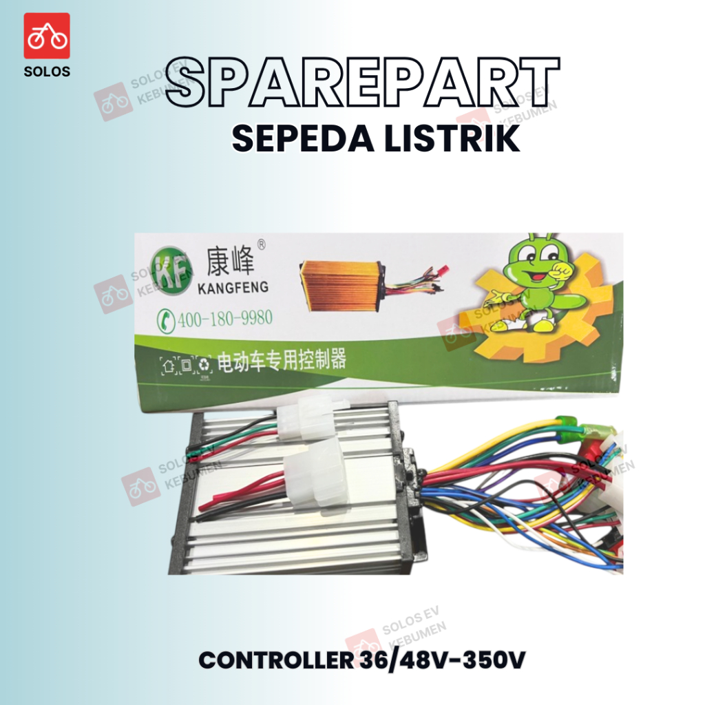Jual Controller Sepeda Listrik SOLOS 36/48V-350V | Shopee Indonesia