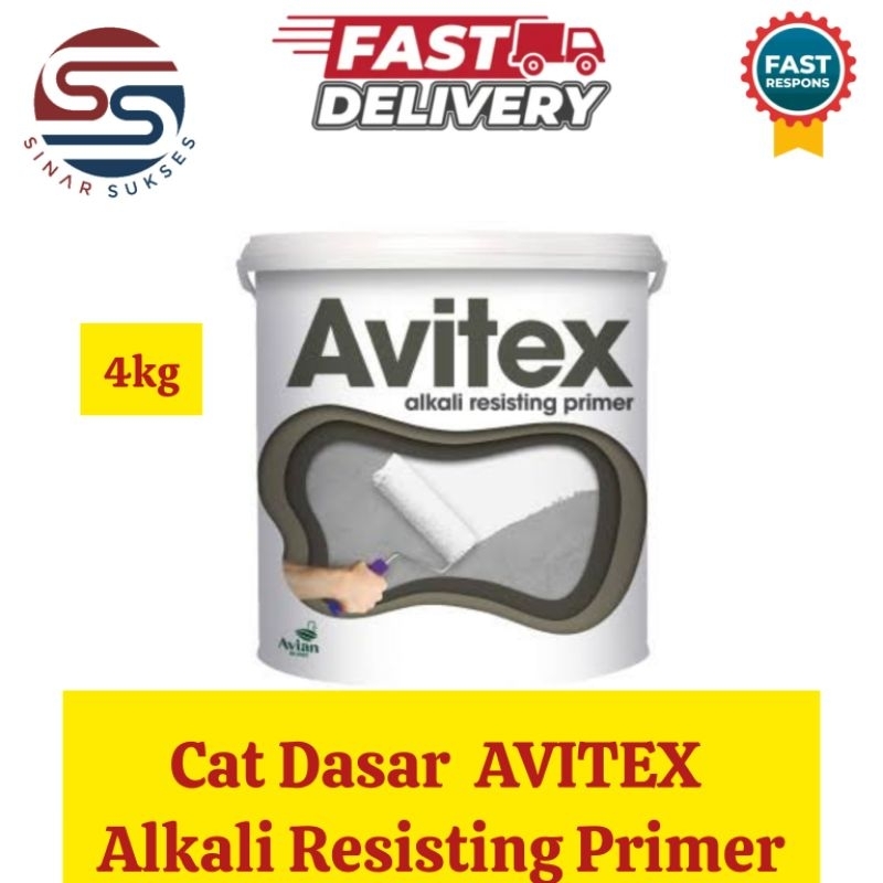 Jual Cat Dasar Tembok Avitex Alkali Resisting Primer | Shopee Indonesia