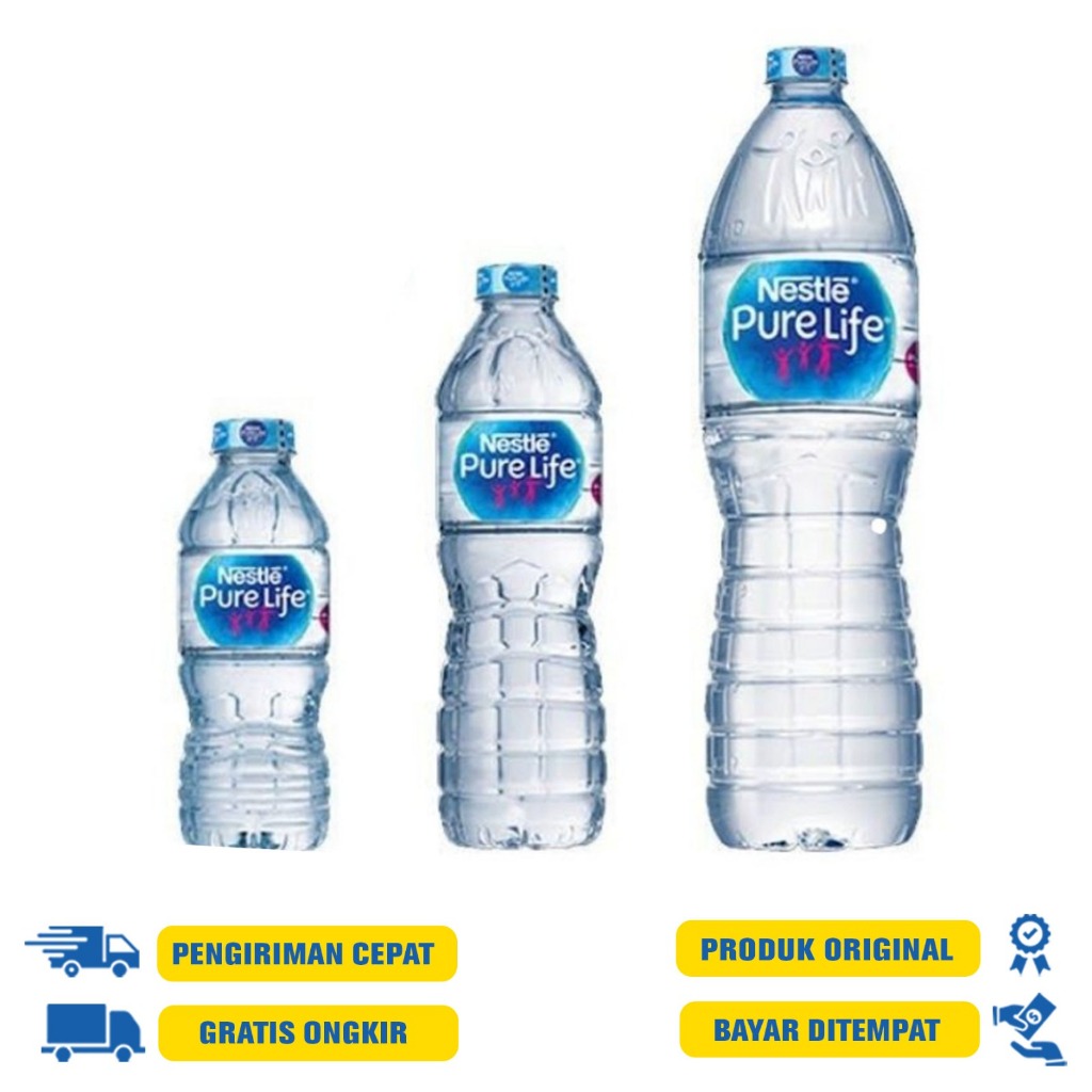 Jual Nestle Pure Life 600 ML| 1500 ML- Nestle Pure Life |Air Mineral ...