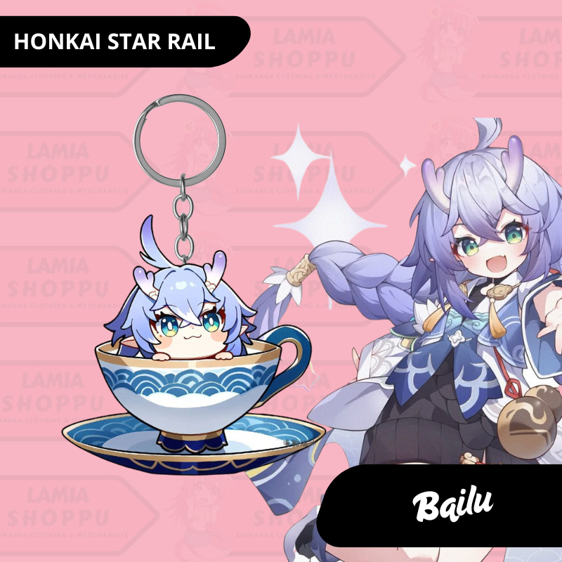 Jual Gantungan Kunci Honkai Star Rail | Ganci Bailu Chibi HSR ...
