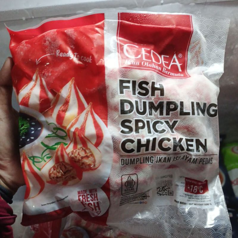 Jual Cedea Dumpling Spicy Chicken / Dumpling Ayam Pedas | Shopee Indonesia