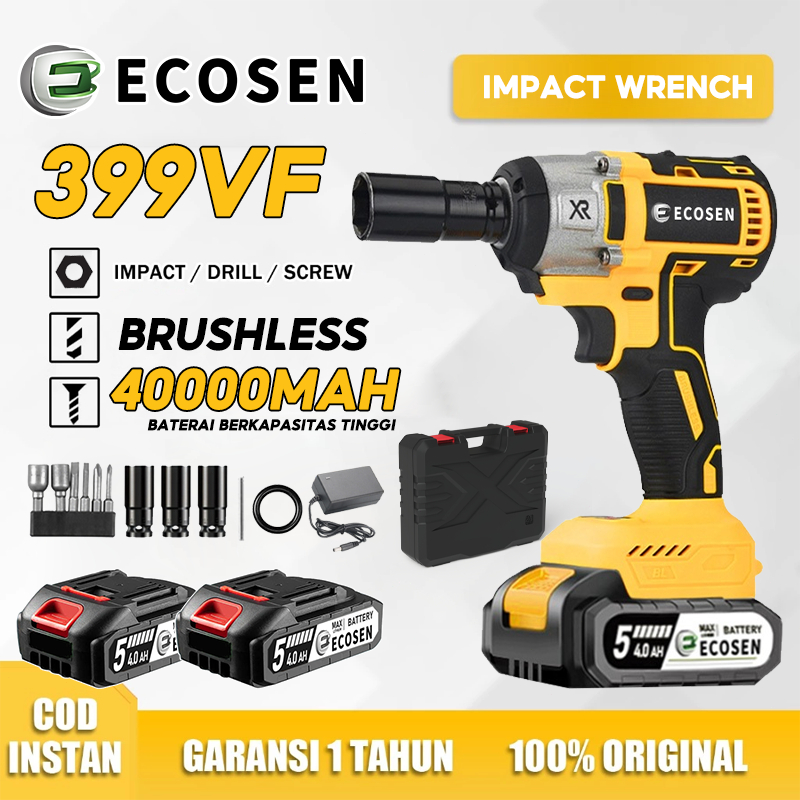 Jual ECOSEN 399VF Cordless Impact Wrench /Cordless Impact cordless ...