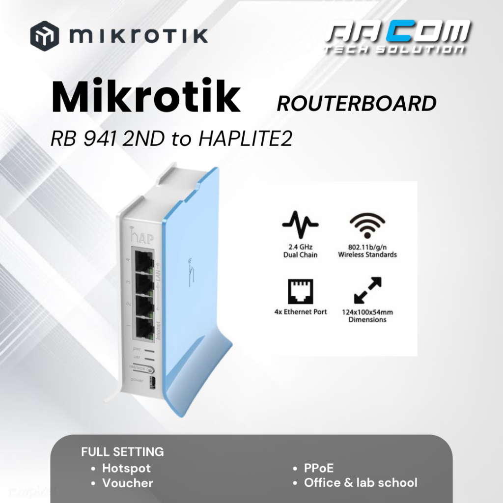 Jual MIKROTIK hAP LITE RB941-2nD | Shopee Indonesia