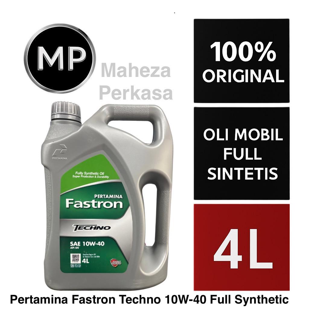 Jual Pertamina Fastron Techno Oil 4L Full Synthetic SAE 10W-40 API SN ...