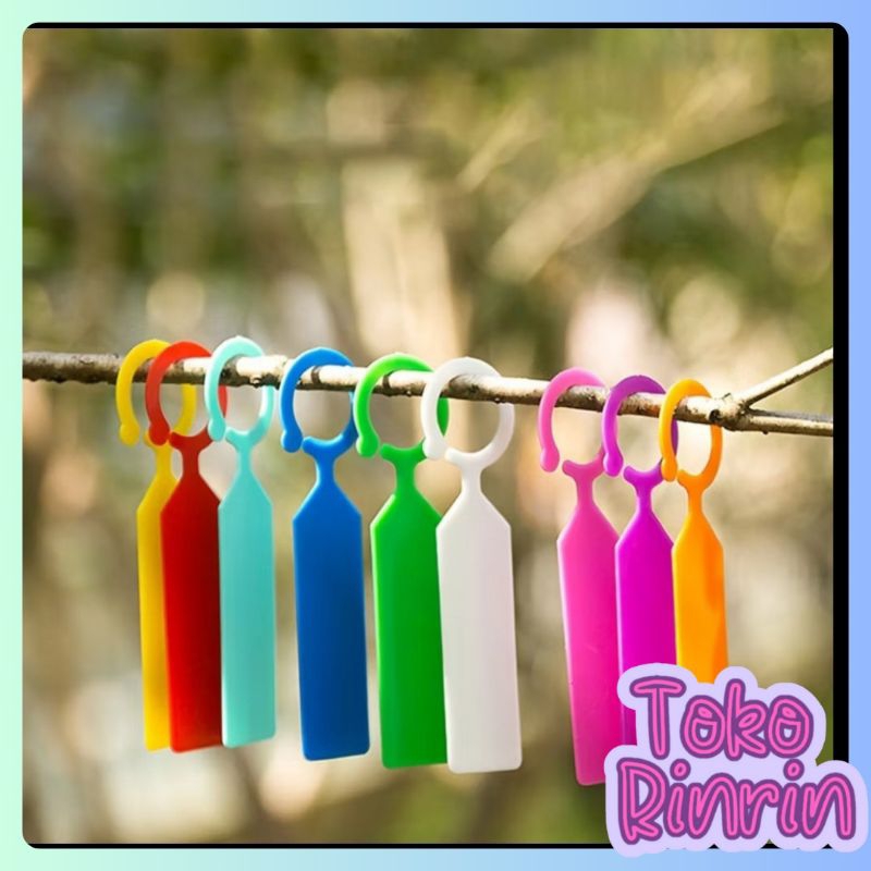 Jual Rinrin Plant Label Name Tag Hanging Ring Name Tag Pohon Waterproof ...