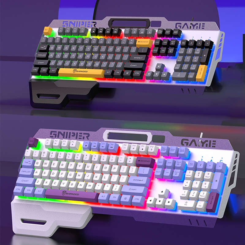 Jual GK50 Keyboard Gaming Mechanical 104 Keys Gaming Keyboard RGB ...