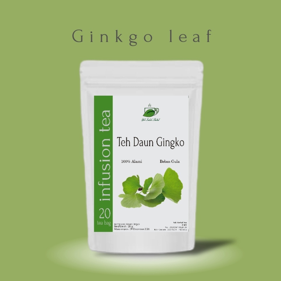 Jual GINKGO LEAF TEA / TEH GINKGO Biloba "20 tea bag _teh herbal ...