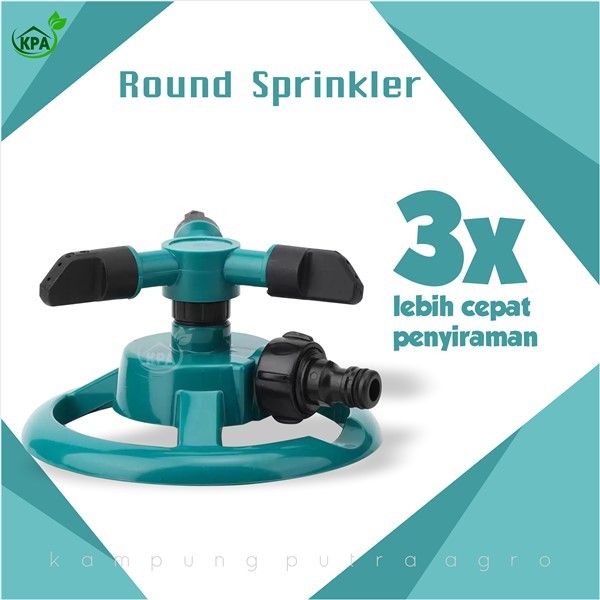 Jual Round sprinkler-Alat Penyiram air tanaman,bunga dan kebun 360 ...
