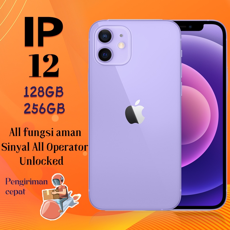 Jual iphone 12 Second 128G 256G Bekas 6inch fullset 5G OLED-Ori 100%Asli INTER No Recond No ...