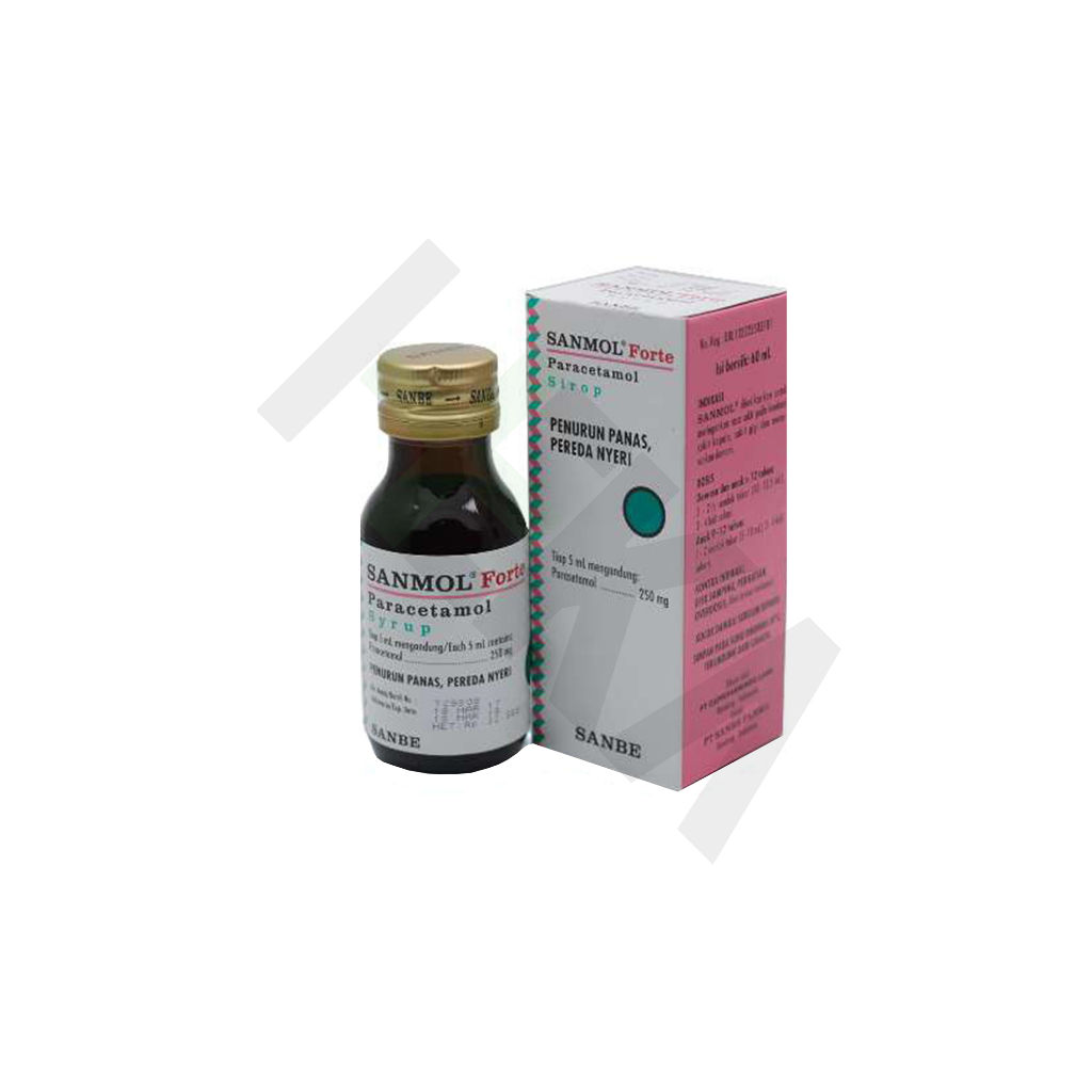 Jual Sanmol Forte Syrup 60 ml - Sirup Penurun Panas [Tembalang] | Shopee Indonesia