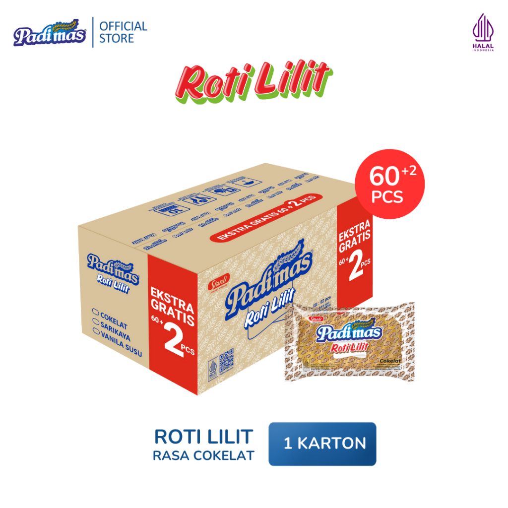 Jual Roti Lilit Padimas Coklat Extra 2 Karton | Shopee Indonesia