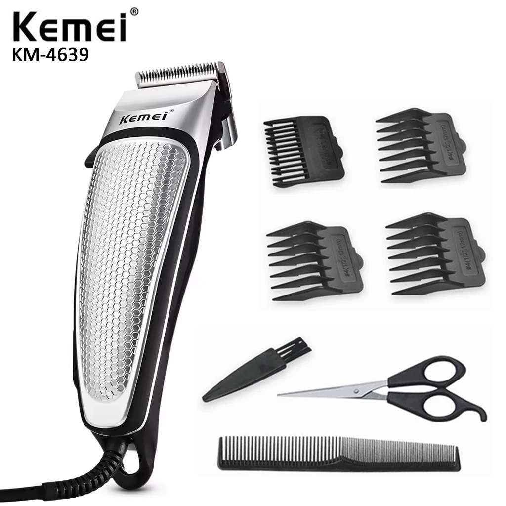 Jual KEMEI KM 4639 Alat Mesin Cukur Rambut Listrik Hair Clipper KM-4639 Cukuran Rambut dan ...