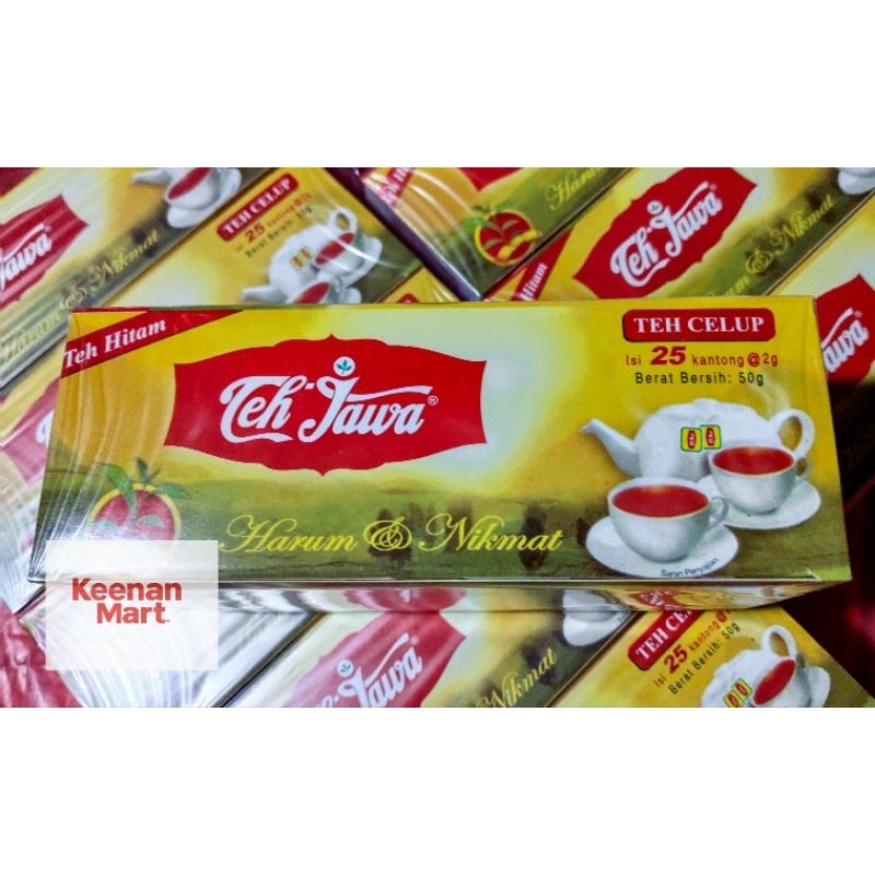 Jual Teh Hitam Celup Teh Jawa - Kemasan 25 Kantong | Shopee Indonesia
