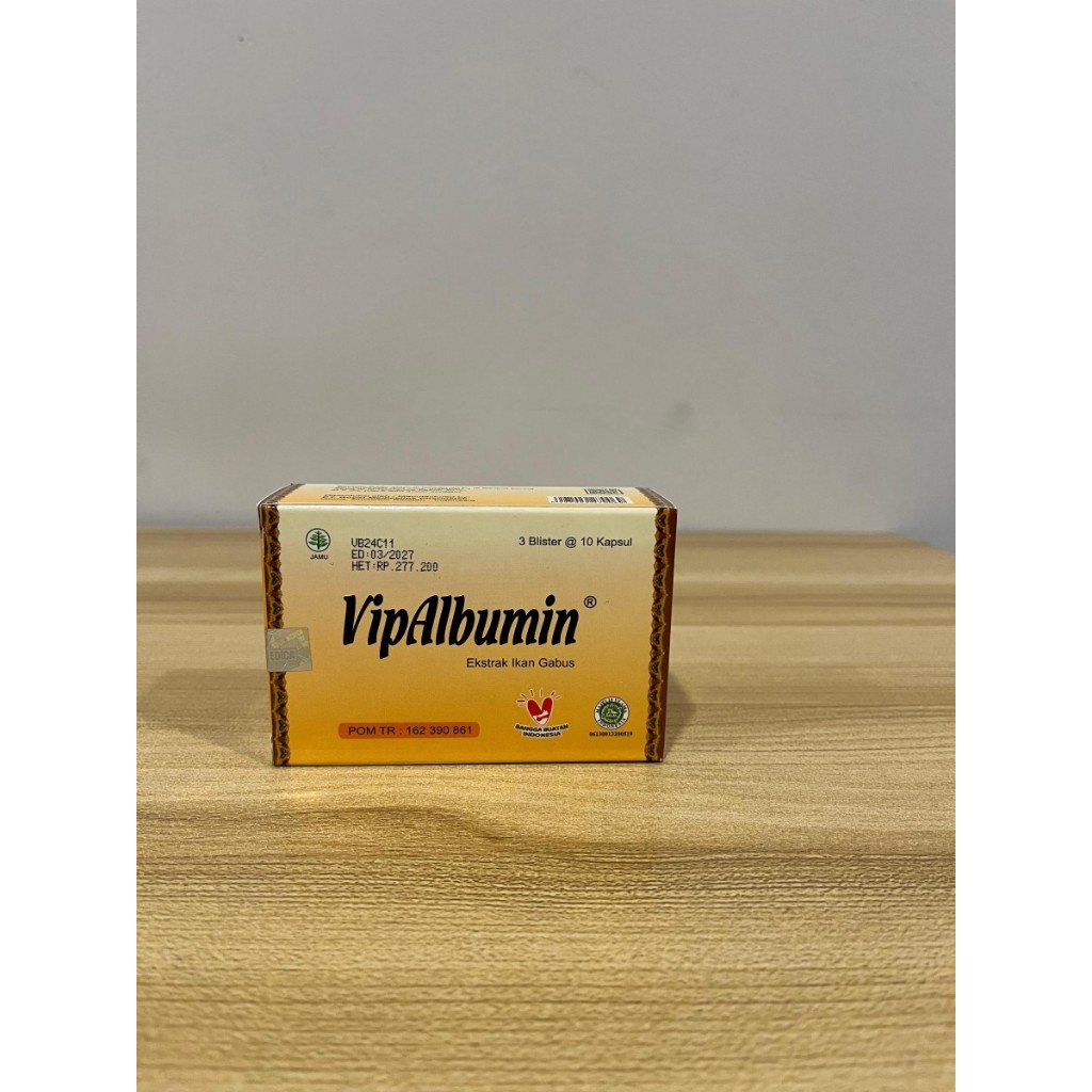 Jual Vipalbumin box isi 30 kapsul | Shopee Indonesia