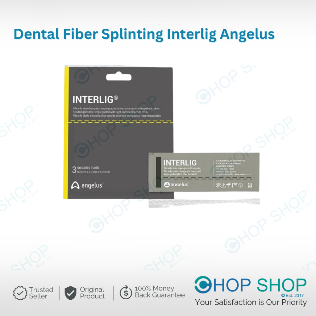 Jual ORIGINAL Dental Fiber Splinting Interlig Angelus Serupa Fiber ...