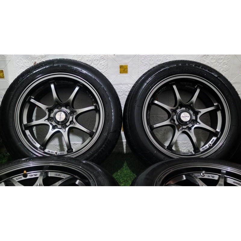 Jual velg mobil Rays ce28 R15 ban Bridgestone 2022 | Shopee Indonesia