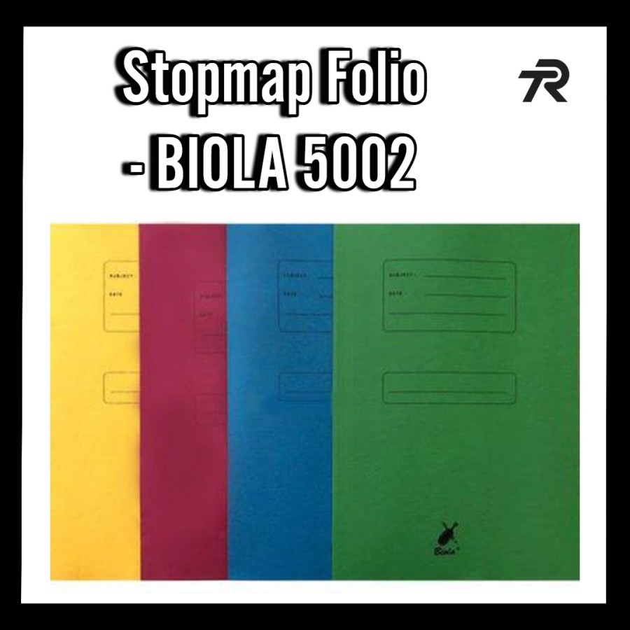 Jual Stop map / stopmap biola dan kabita 5002 folio / A4 kertas ...