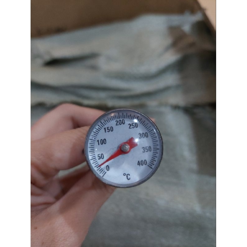 Jual thermometer pocket 400⁰ C untuk makanan / panas / minyak / air ...