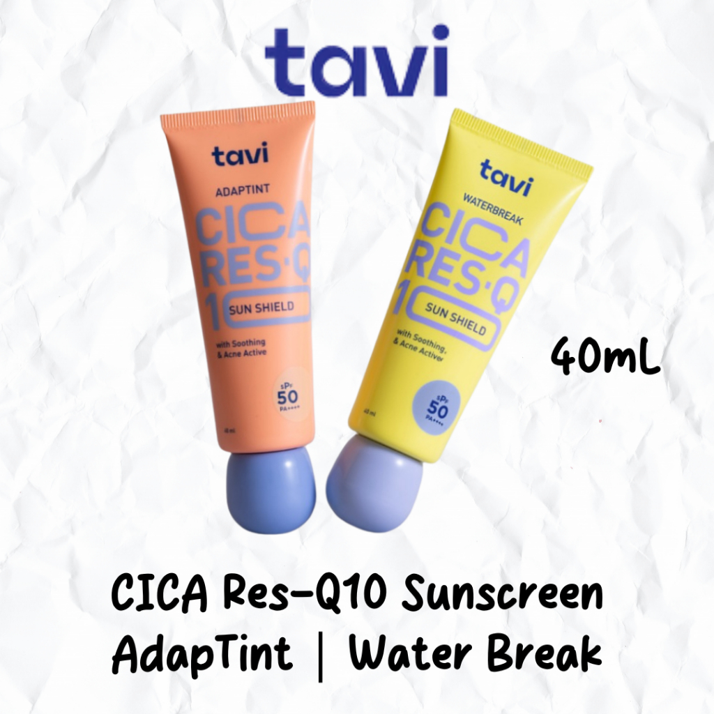 Jual TAVI CICA RES-Q10 Sunscreen SPF 50 PA++++ | Adaptint | Water Break ...