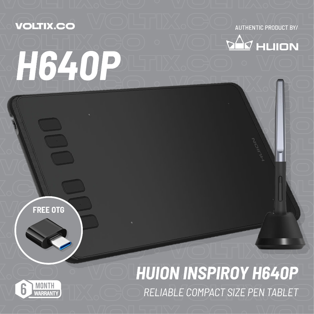 Jual HUION Pen Tablet H640P | Shopee Indonesia