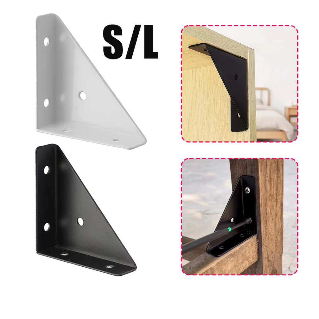 Jual [S/L] Segitiga siku besi untuk dinding Siku Bracket Corner ...