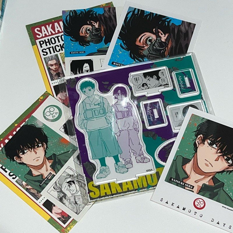 Jual [READY STOCK] Sakamoto Days Merch Natsuki Seba & Mafuyu Seba ...