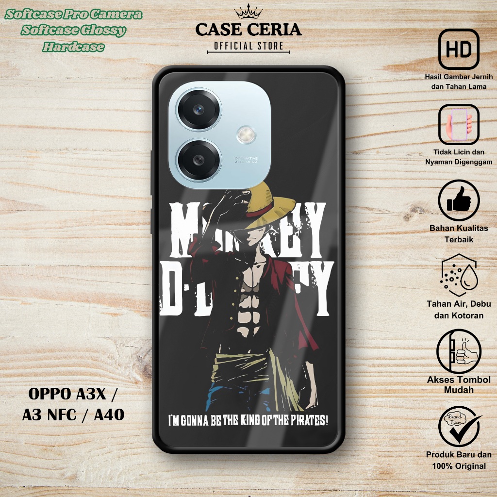 Jual Case OPPO A3X / A3 NFC / A40 - Casing OPPO A3X / A3 NFC ( One Pis ...