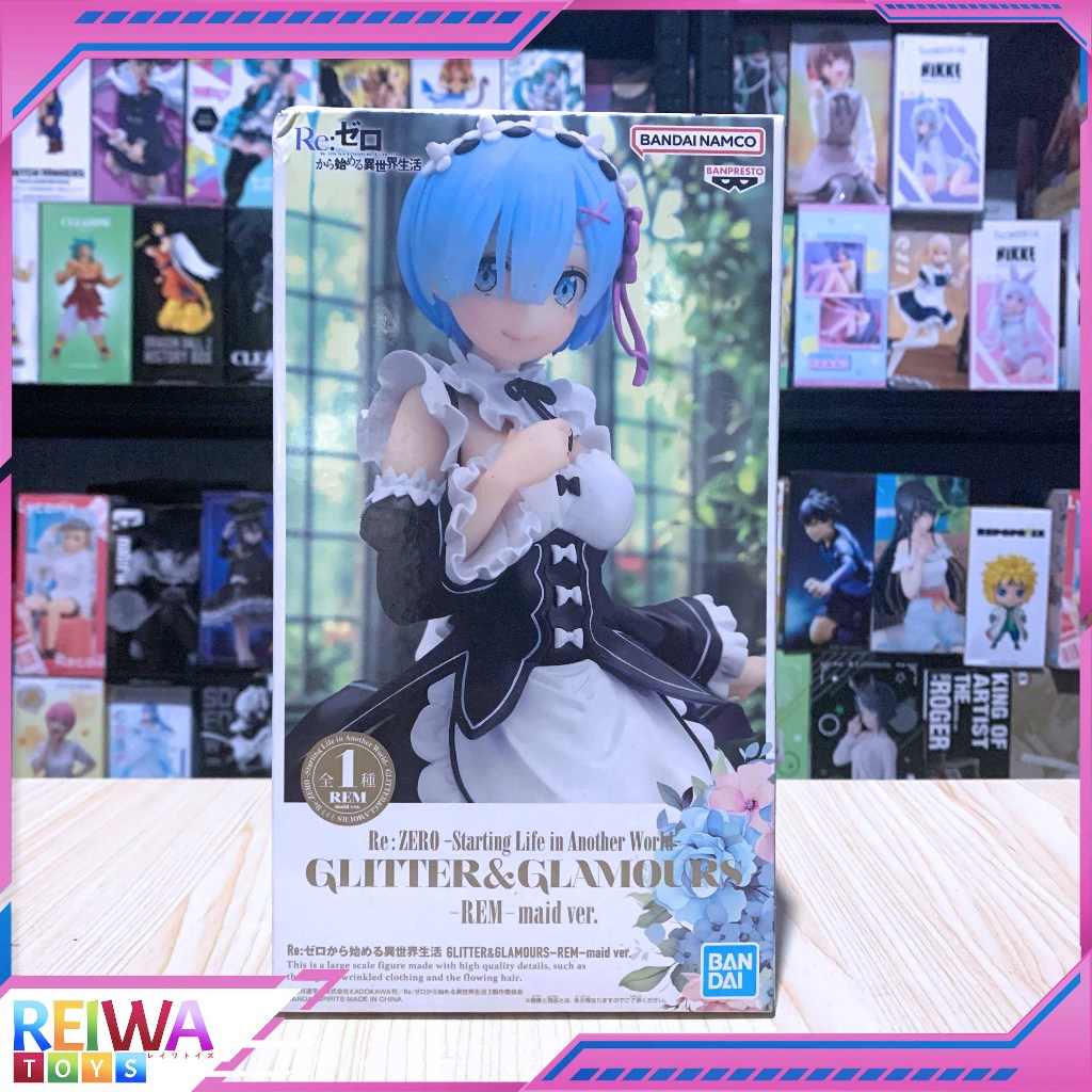 Jual Glitter & Glamours Figure Rem - Maid Ver. Re:Zero Kara Hajimaru Isekai Seikatsu (24 ...