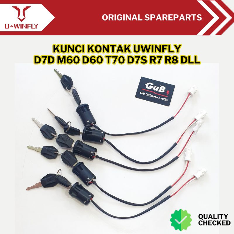 Jual Kunci Kontak Sepeda Listrik Uwinfly D7D M60 D60 T60 D7S R7 R8 ...
