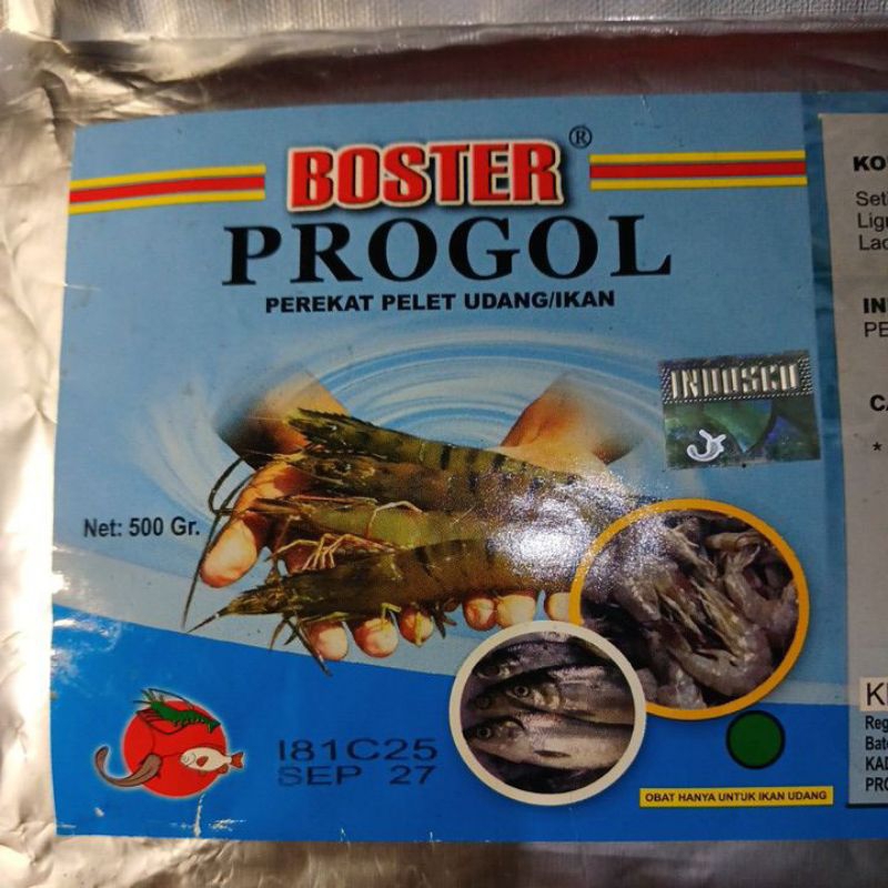 Jual BOSTER PROGOL PEREKAT PELET UDANG IKAN | Shopee Indonesia