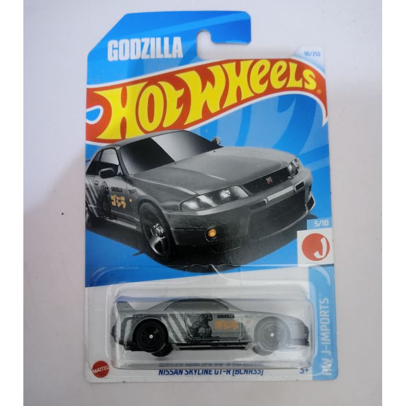Jual Hot Wheels Nissan skyline GT-R R33 Godzilla abu abu | Shopee Indonesia