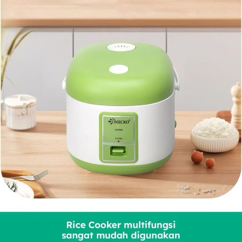 Jual Rice Cooker Omicko ukuran 1,2L dan 1,8L | Shopee Indonesia