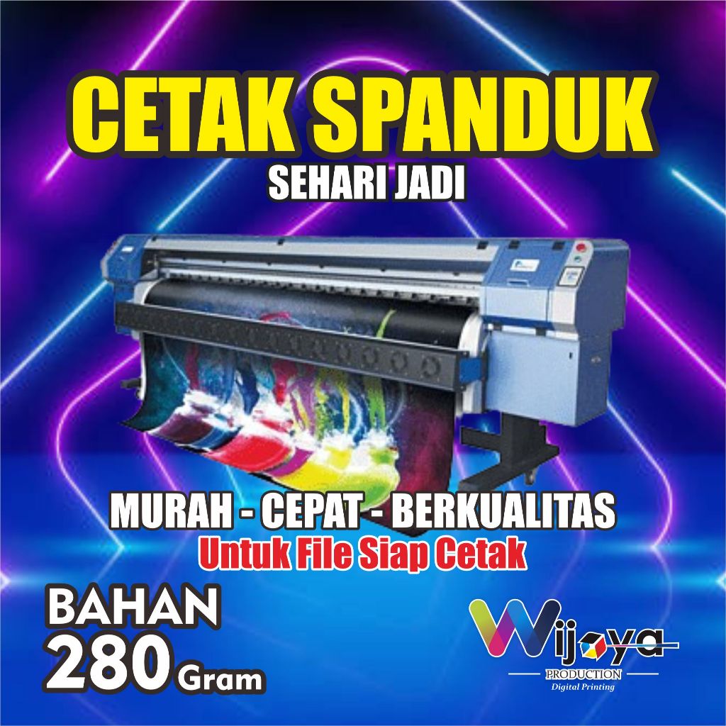 Jual Cetak Spanduk / Banner / Backdrop / Background / Spanduk 280 Gram High Ressolution JADI ...