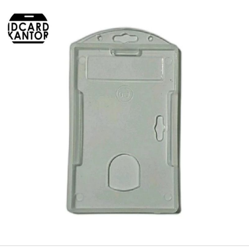 Jual Holder Id Card kantor plastik putih transparan bening murah case ...