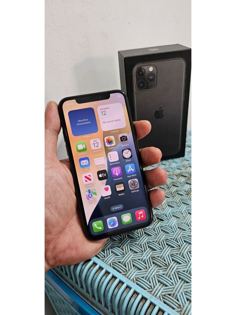 Jual IP 11 Pro 256gb All Operator fullset | Shopee Indonesia