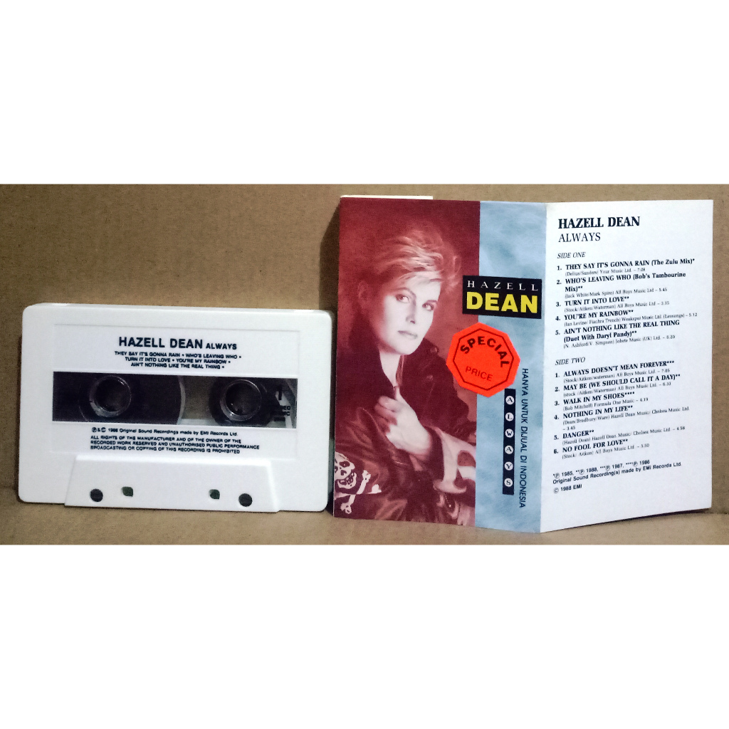 Jual HAZELL DEAN - ALWAYS - Kaset | Shopee Indonesia