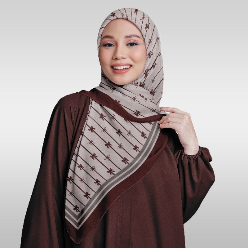 Jual Remaya Lidya Scarf Hijab Segiempat Voal Premium Motif Elegan ...
