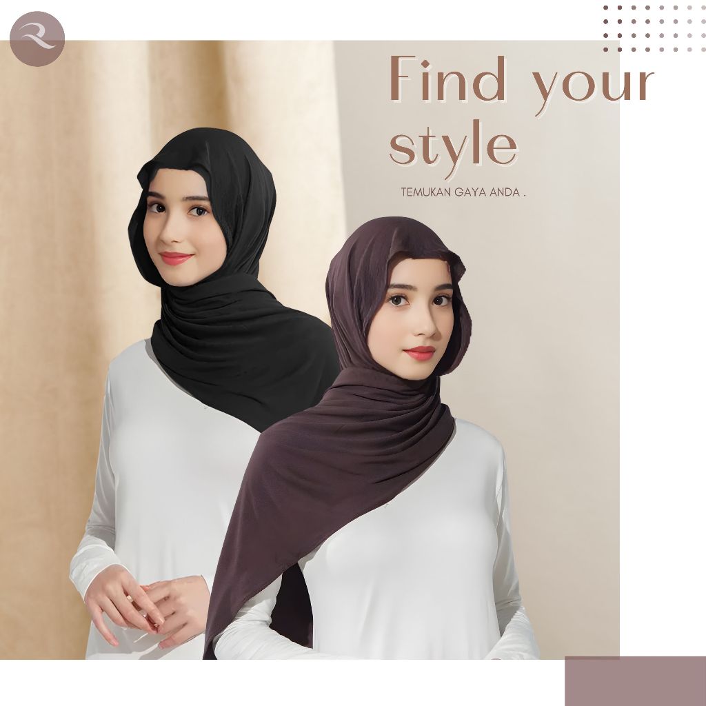 Jual Pashmina Kaos Rayon Premium | Shopee Indonesia