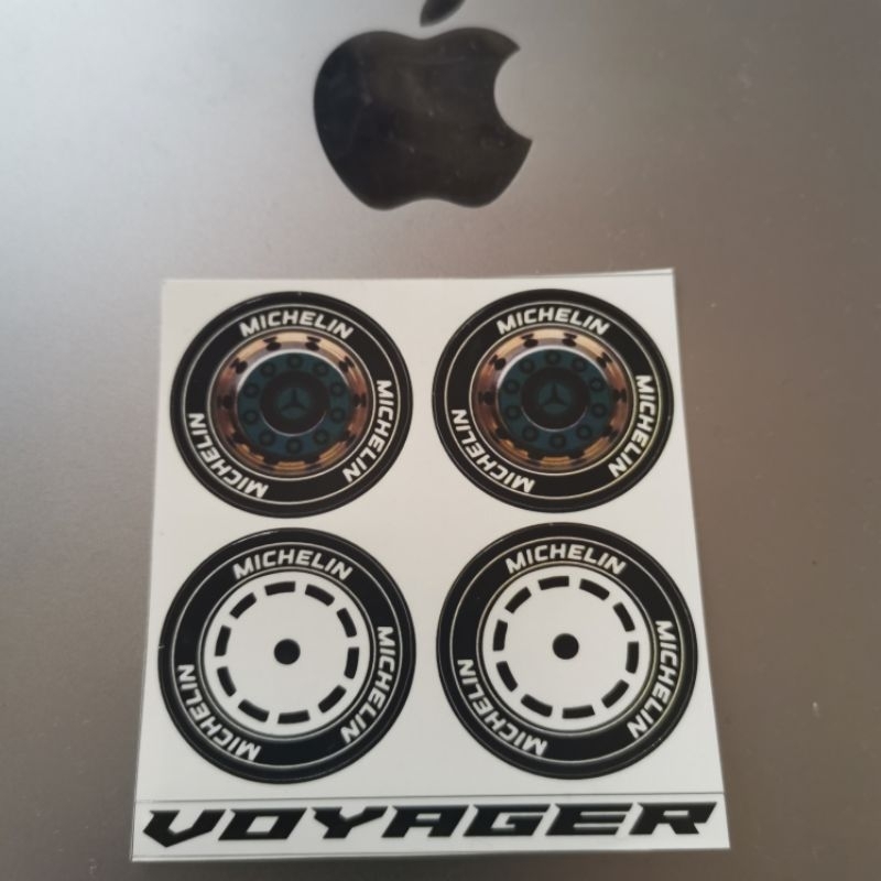 Jual stiker dop ban miniatur bus random | Shopee Indonesia