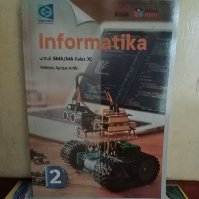 Jual buku informatika kelas XI/2 SMA kurikulum merdeka penerbit ...