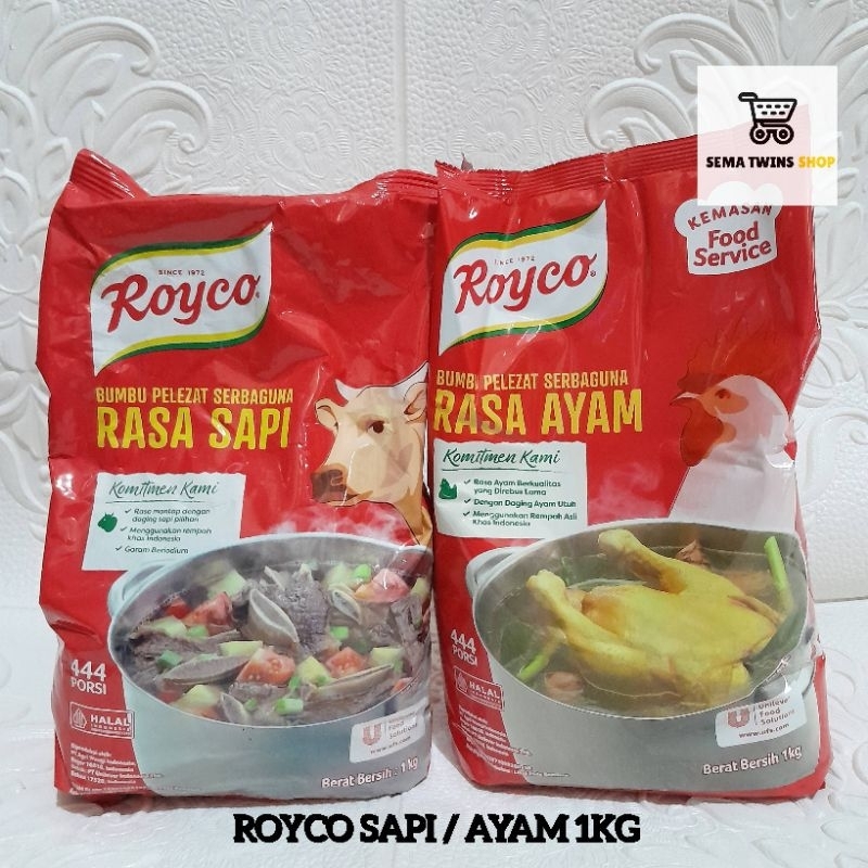 Jual ROYCO AYAM / SAPI 1KG - Penyedap rasa | Shopee Indonesia