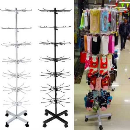 Jual Rak Display Putar Matahari 7 Susun Gantungan Aksesoris Display ...