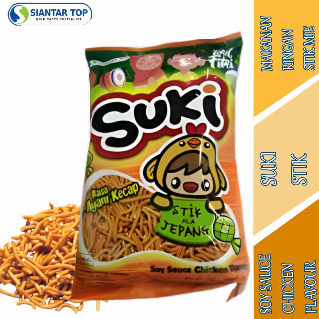 Jual Cemilan Snack Rasa Ayam Kecap - Suki Snack - Snack Stik Ala Jepang ...
