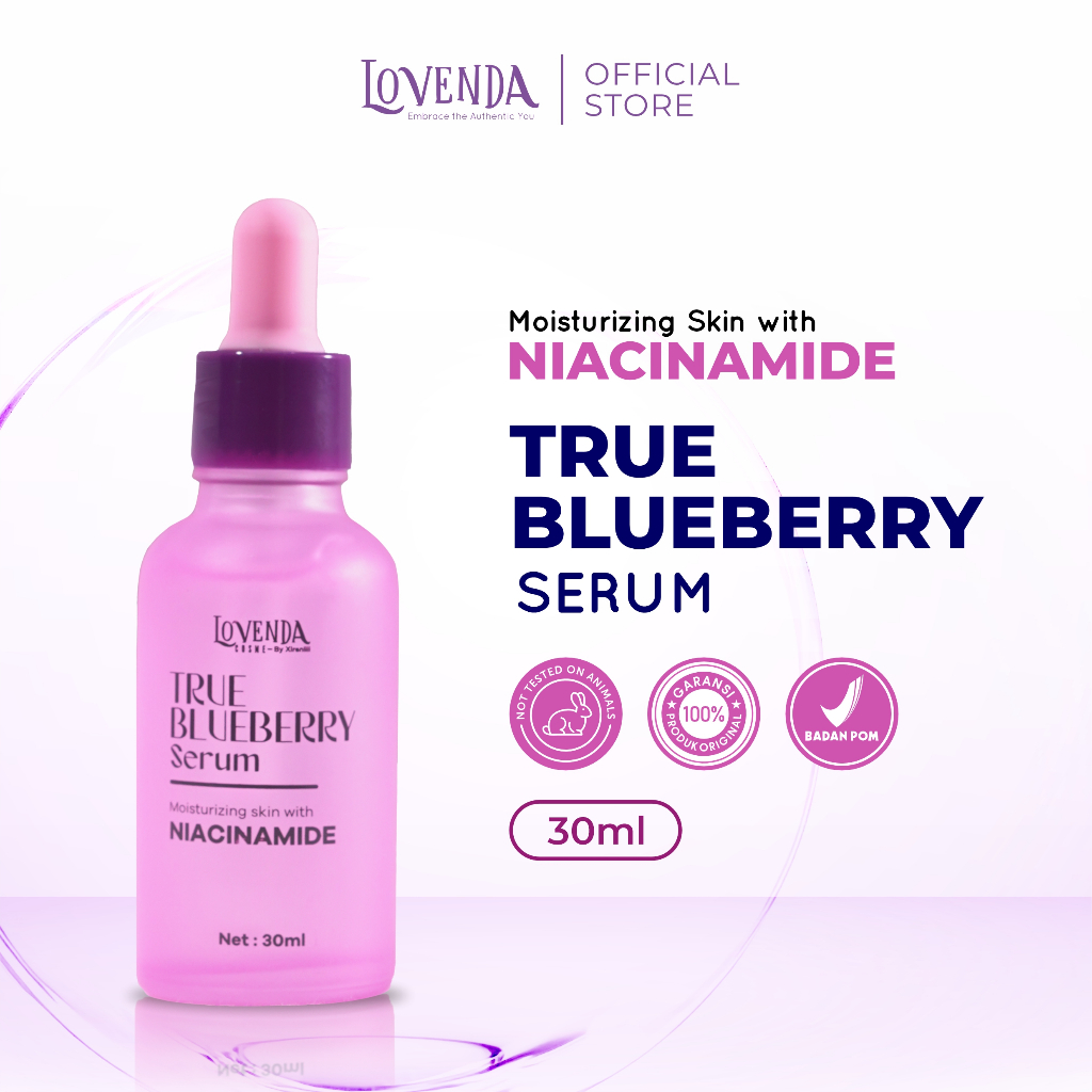 Jual Lovenda True Blueberry Serum - Niacinamide | Blueberry Extract ...